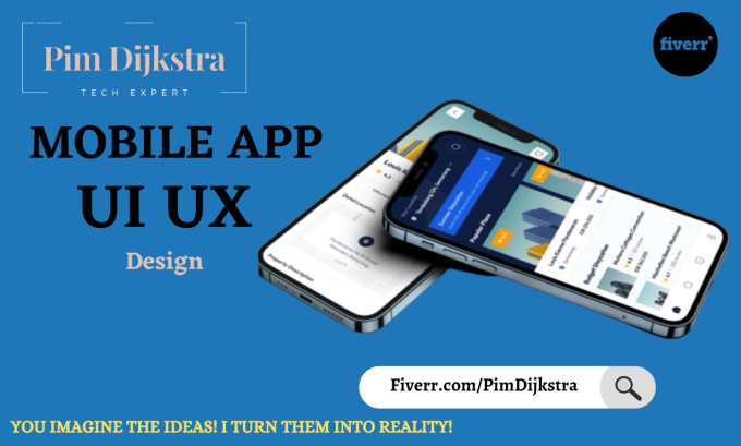 Design Unique And Responsive Mobile App Ui Ux For Android And Ios