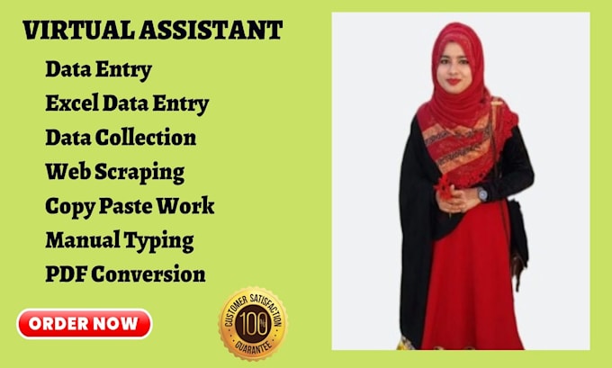 Do Data Entry Copy Paste Web Scraping Manual Typing Excel By Dmaria1