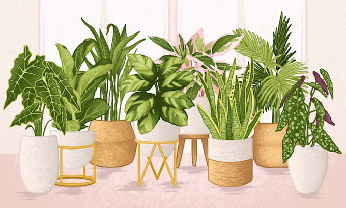 Make A Botanical Illustration Of Plants Flowers Fruits By