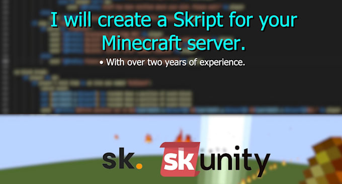 Create Minecraft Skripts For Your Server By Cloudswrld Fiverr