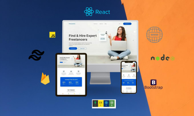Make A Responsive Web App Using Reactjs Mongodb And Nodejs By