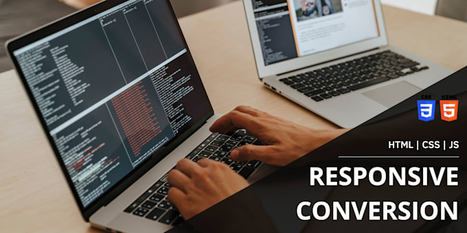 Convert Psd Xd Figma To Html Css Js Responsive Website By