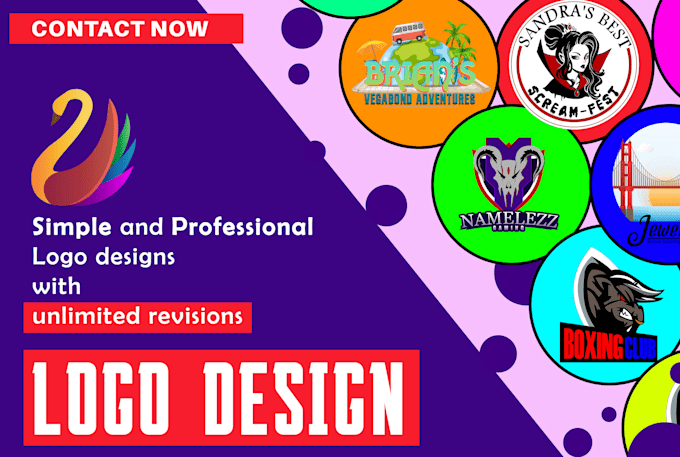 Make Creative Logo Designs For You By Damitha Kalhara Fiverr