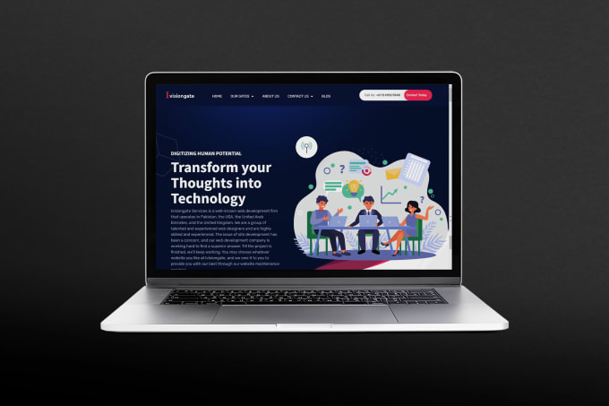 Design And Develop A Responsive Html Css Bootstrap Website By