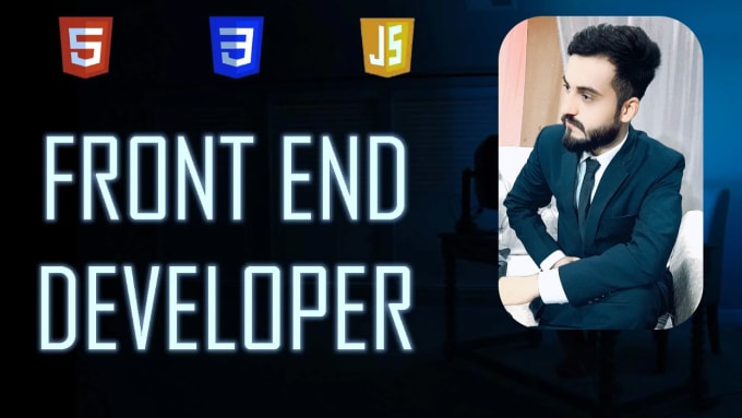 Make Frontend Website Using Html Css Bootstrap Js Jquery By