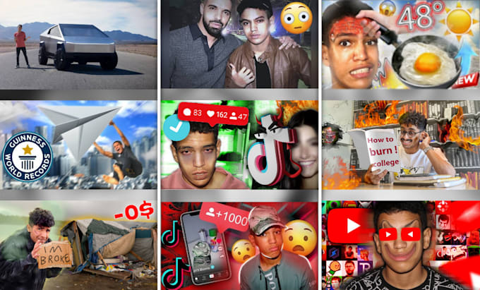 Make You The Most Clickable Thumbnails By Doudizart10 Fiverr