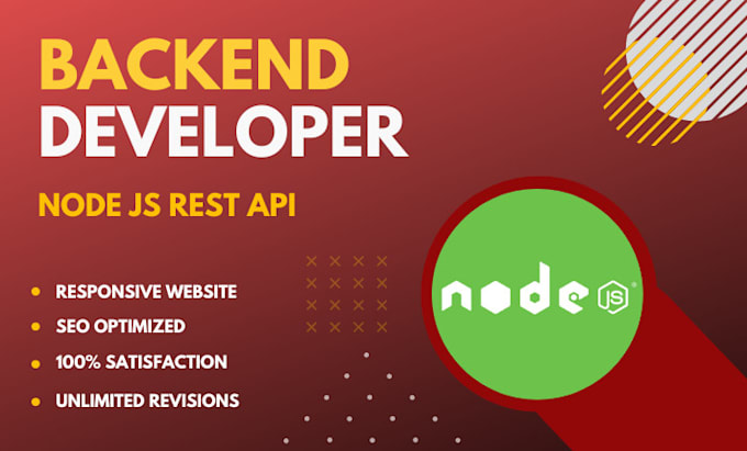 Be Your Backend Web Developer Using Nodejs Rest Api By Maamir000 Fiverr