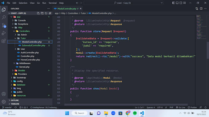 Make A Website Using Laravel Framework By Ndastudio Fiverr