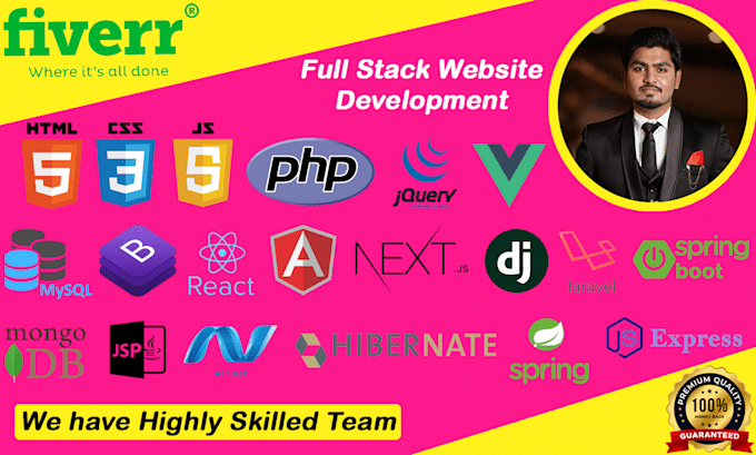 Be Your Frontend And Backend Web Developer In Html Css Php Mysql By