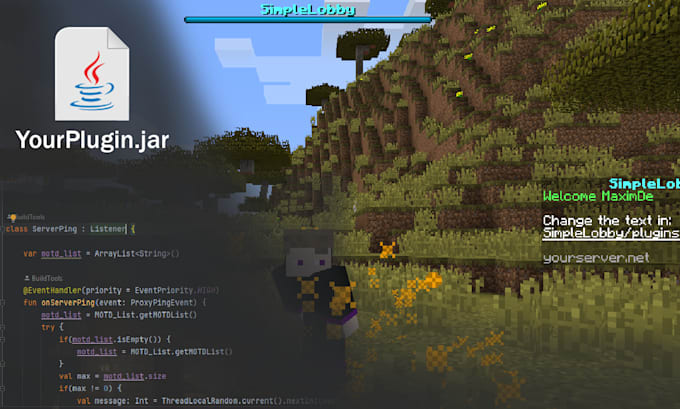 Create A Custom Minecraft Plugin For You By Devmaxim Fiverr