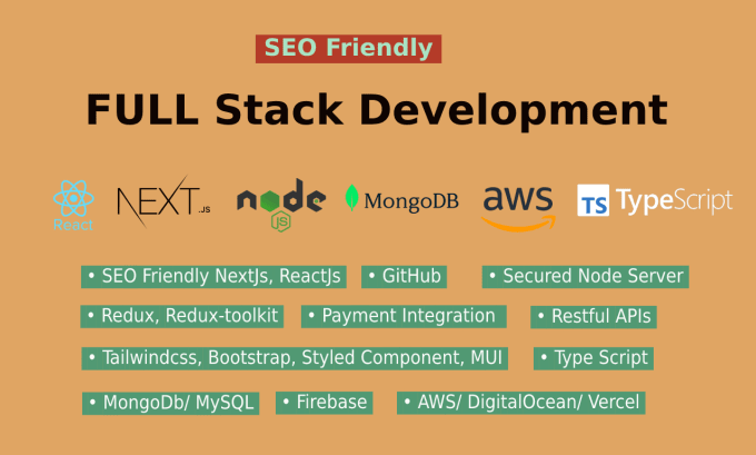 Develop Reactjs Nextjs Nodejs Or Fix Mern Stack Web Application