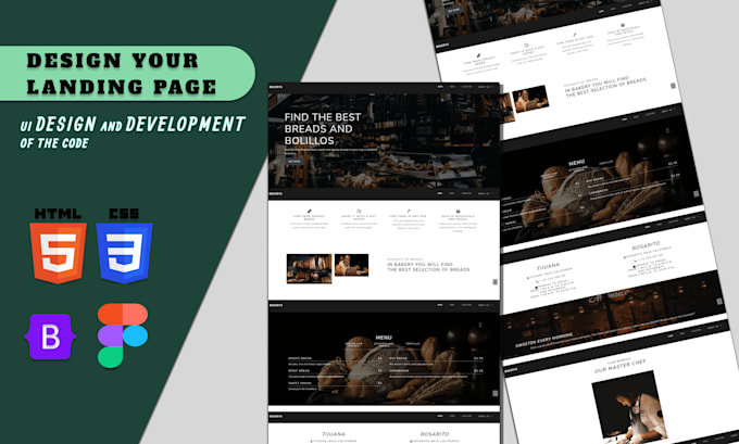 Do And Design Your Landing Page With Html And Css By Artificialmaker