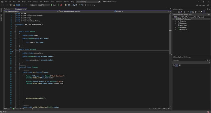 Create Basic To Intermediate C Sharp Program By Dokbang Fiverr