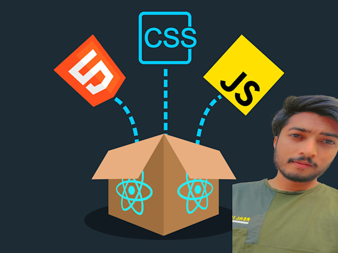 Frontend Web Development Using Html Css Js And React By Ibtisam Fiverr