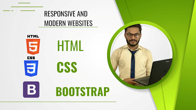 Design Redesign Modern Responsive Website Portfolio With Html Css