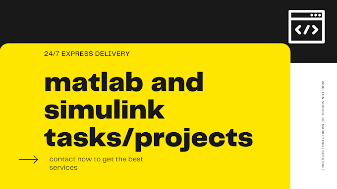 Do Matlab Programming Coding And Simulink Tasks And Projects By