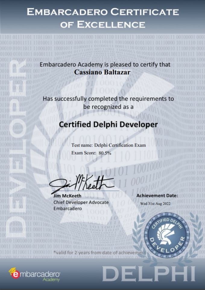 Create Improve Debug Your Desktop Application In Delphi By Cassianobs