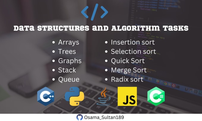 Do Cpp Java Python Data Structures And Algorithm Tasks By Osama S189