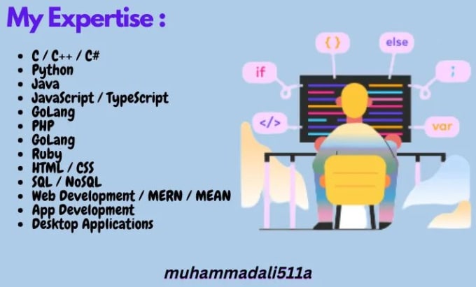 Do Your Python Java C Cpp Javascript Programming Projects By