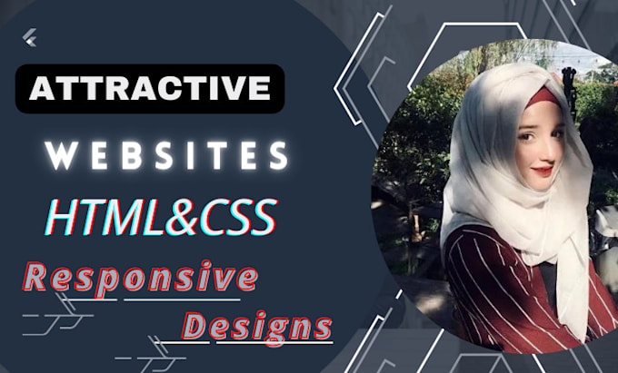 Make Attractive And Responsive Html And Css Websites For You By