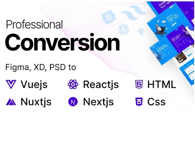 Turn Your Website Design Into Javascript Or Html Code By Izhanmughal