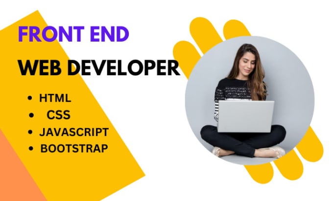 Do Frontend Web Development In Html Css Javascript Bootstrap By