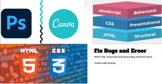 Fix Website Bug Error Related To Html Css Javascript Jquery And