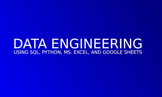Do Your Data Job Using Sql Excel And Google Sheets By Fairuzikbar