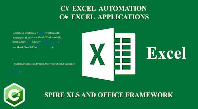 Do Excel Automatisation And Apps Using Csharp And Spire Xls By