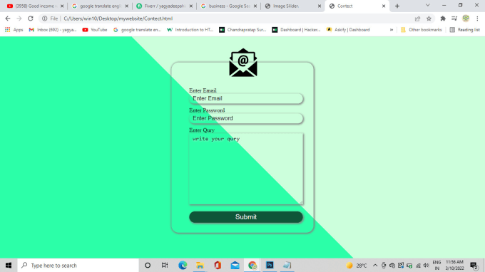 Make Your Website With Html Css Js Php Mysql Etc By Yagyadeepahirwa