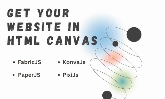 Create Html Canvas Project Using Fabric Js Konva Js Paper Js By Dev