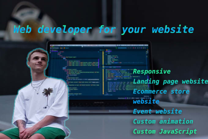 Develop Html Css Javascript Reactjs Responsive Websites By Nikitaxsenon