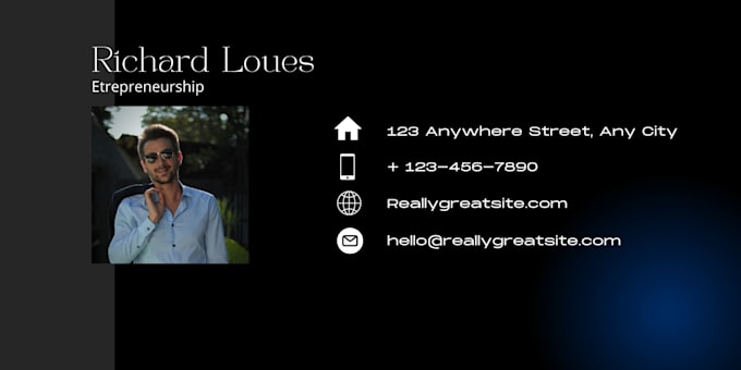 Design Email Signature Visiting Card Html Email Signature Clickable