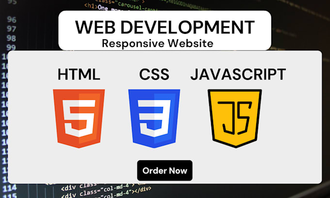 Create An Html Css Javascript React Responsive Website In 24 Hours By