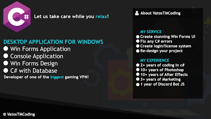 Do Csharp C Win Forms Programming Projects By Vatostmcoding Fiverr