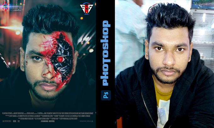 Do Photo Retouching Face Swap Photo Manipulation Event Poster