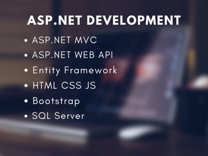Develop Asp Dot Net Mvc Or Asp Dot Net Web Api Application By