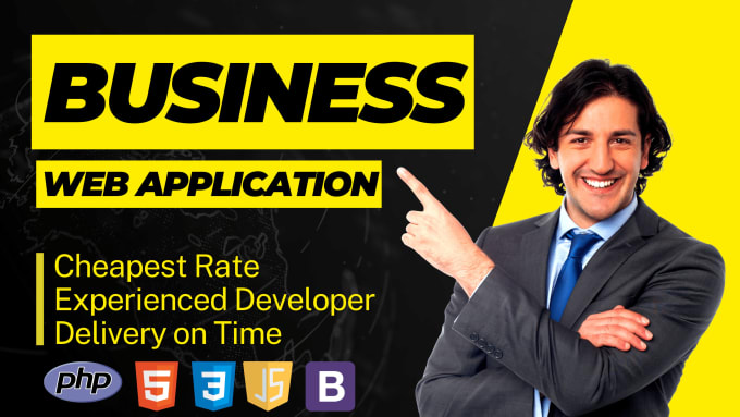 Develop Web Application With Php Javascript Html Css And Bootstrap