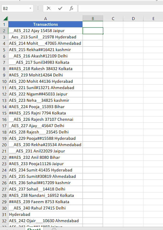 Do Ms Excel Data Cleaning Data Entry By Ritishgoyal896 Fiverr
