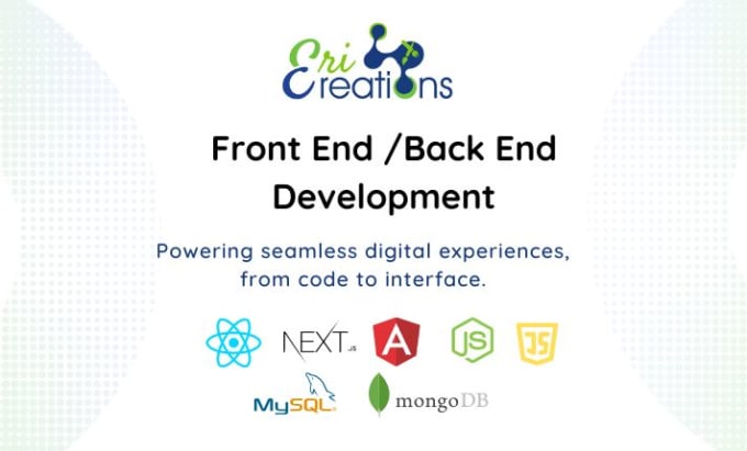 Build Website Frontend And Backend With React Html Css Javascript