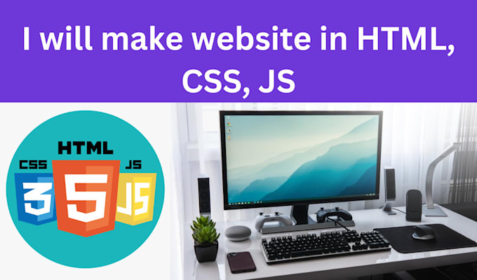 Do Html Css Javascript For Your Website By Samarth Ak Fiverr