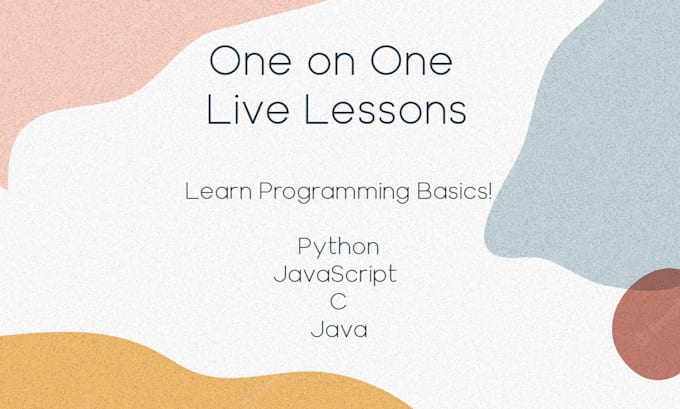 Teach You How To Code In Python Java C Javascript By Hyeonjoonsong