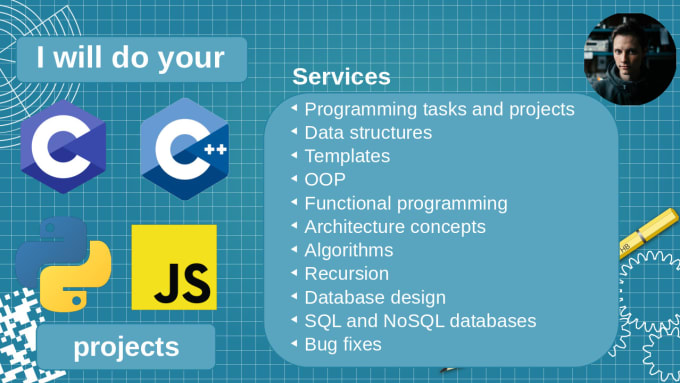 Help In C Cpp Python Javascript Projects And Assignments By