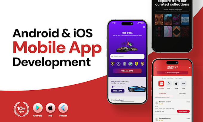 Develop Your Mobile App For Android And Ios With Flutter By Ameerraazz