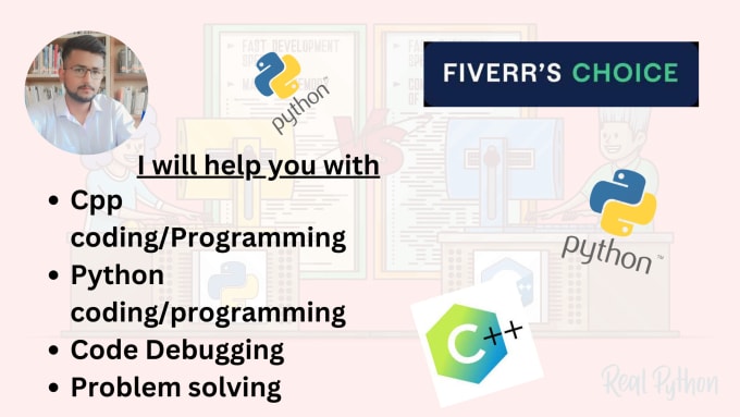Do Cpp And Python Programming And Coding For You By Bilal Rajput