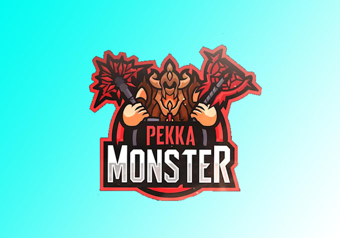 Make Eye Catching Monster Gaming Logo Design Without Any Copyright