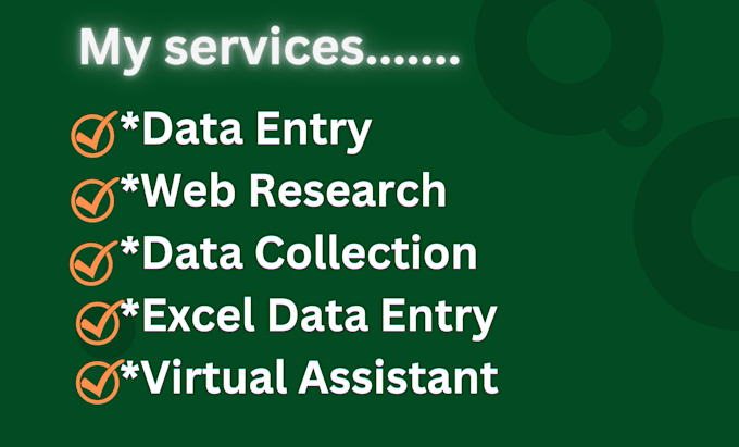 Do Accurate Data Entry Copy Paste Web Scrap Pdf To Excel By