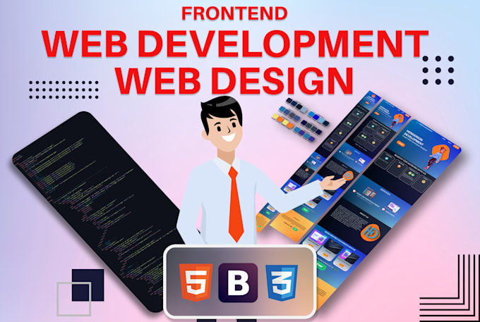 Create Responsive Front End Web Development And Web Design By Henderson