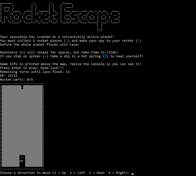 Create A Console Based Game In C C Plus Plus Or Assembly Language By