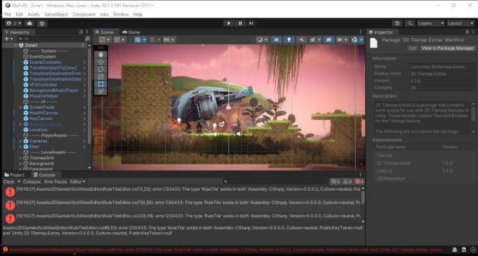 Fix All Your Unity Project Bugs And Errors By Dreamsoftware35 Fiverr